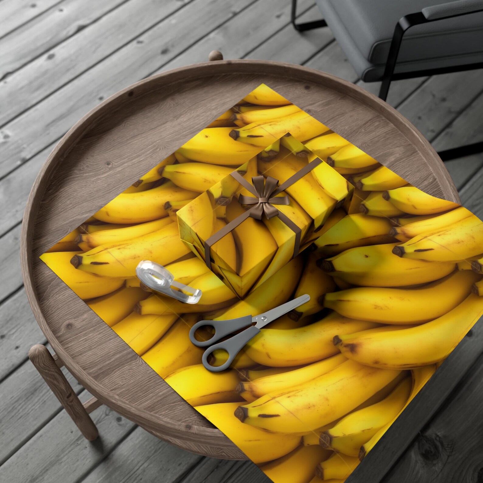That's Bananas: Premium Fruit Gift Wrap - Decorative Repeating Pattern ...