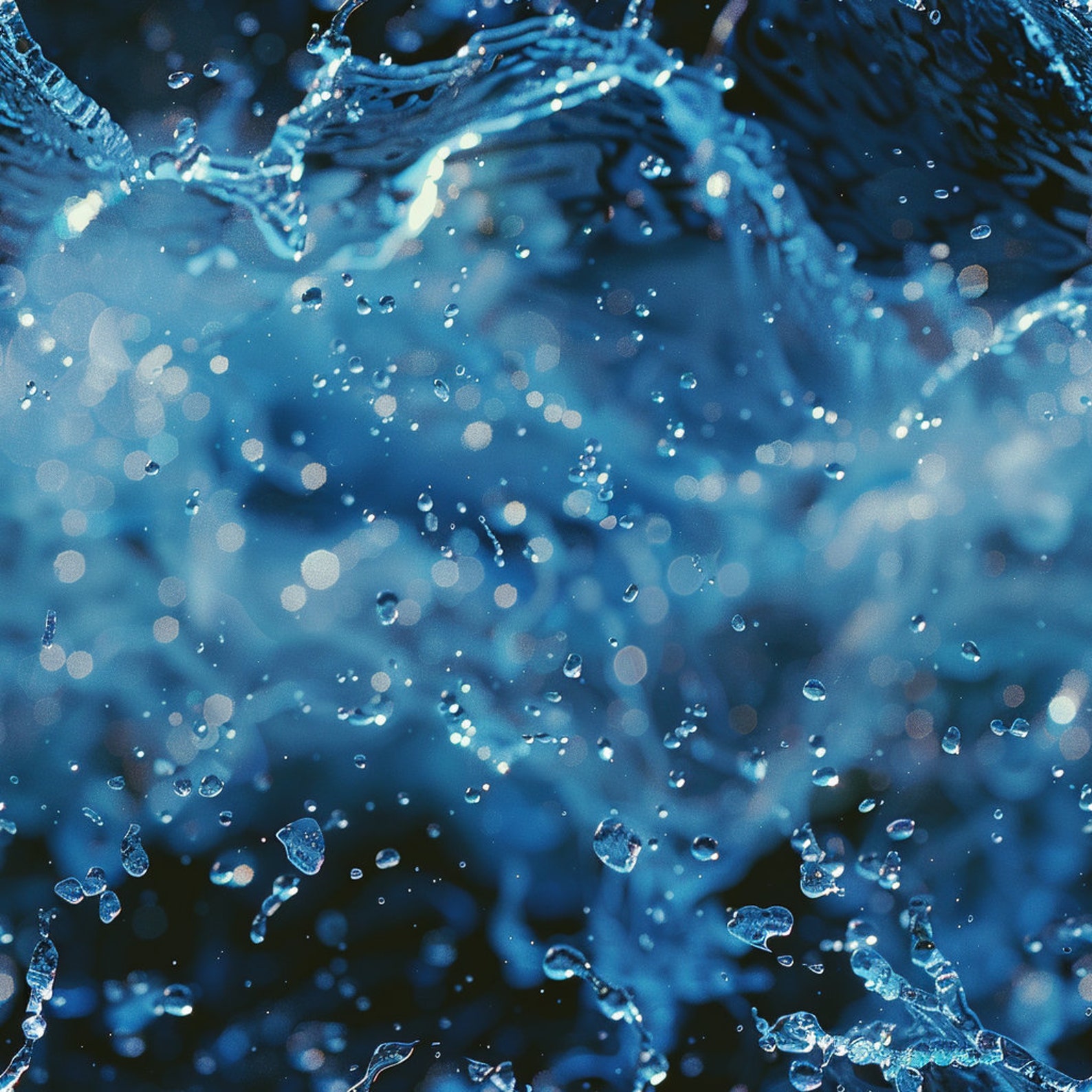 Wet Splash: Liquid Seamless Tile Art - Perfect for Backgrounds and ...