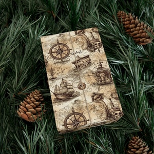 Treasure Map V2: Premium Gift Wrap Decorative Repeating - Etsy