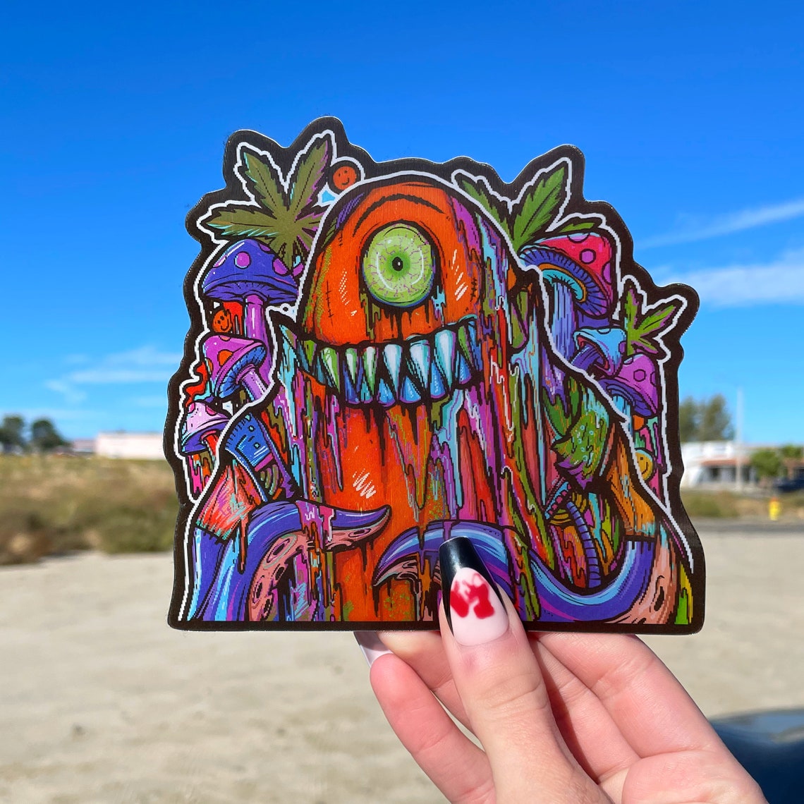 Cyclops 3D Motion Sticker | Decals | Edm | Laptop Decals | Car Decals ...