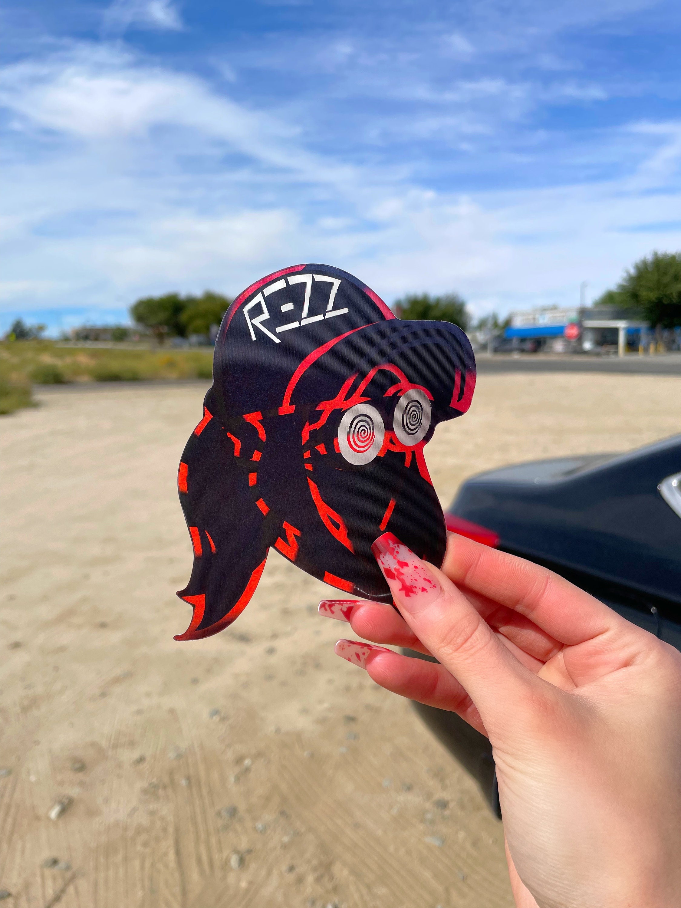 Rezz 3D Motion Sticker Decals Edm Laptop Decals Car - Etsy
