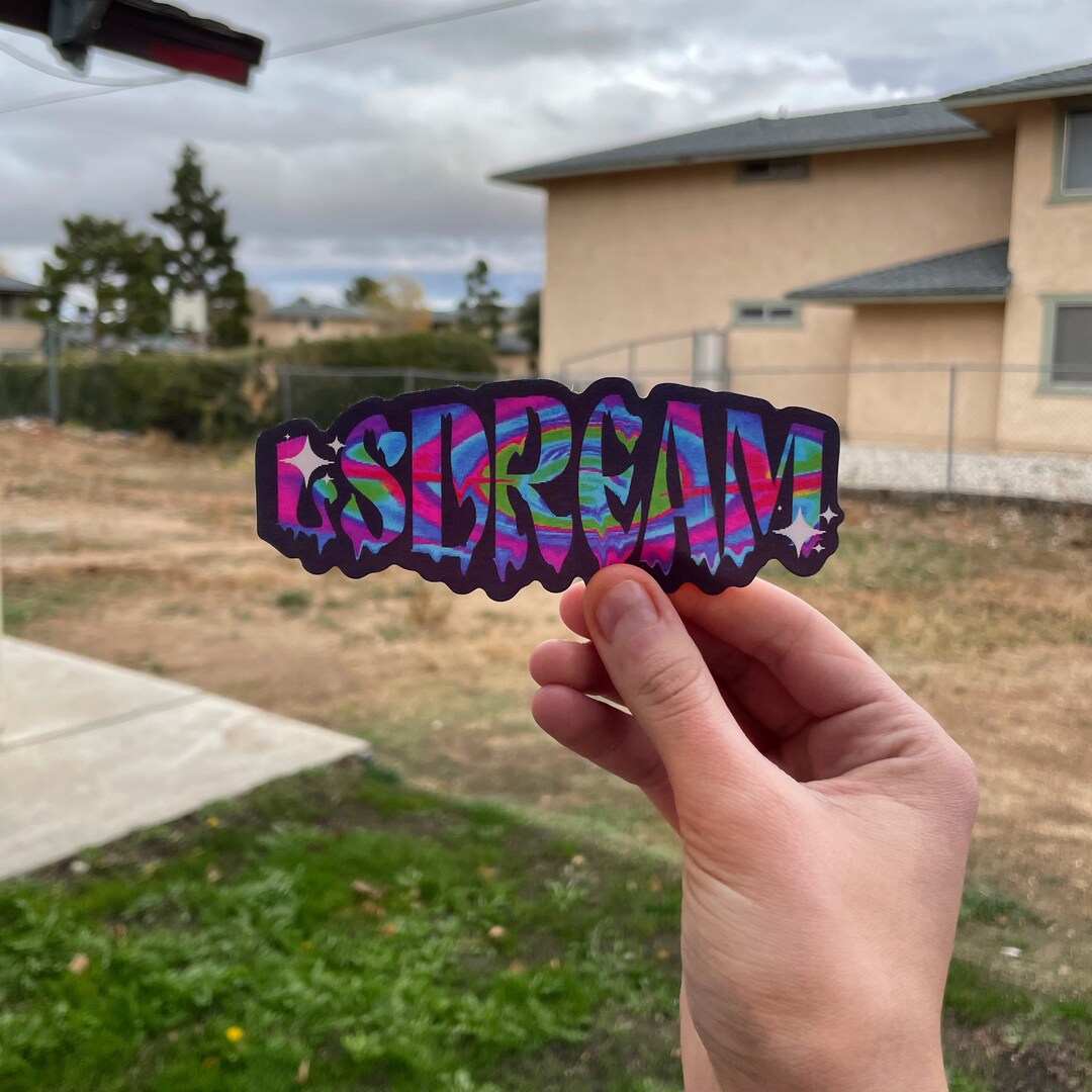 LSDREAM 3D Motion Sticker Decals Edm Laptop Decals Car Decals Car ...