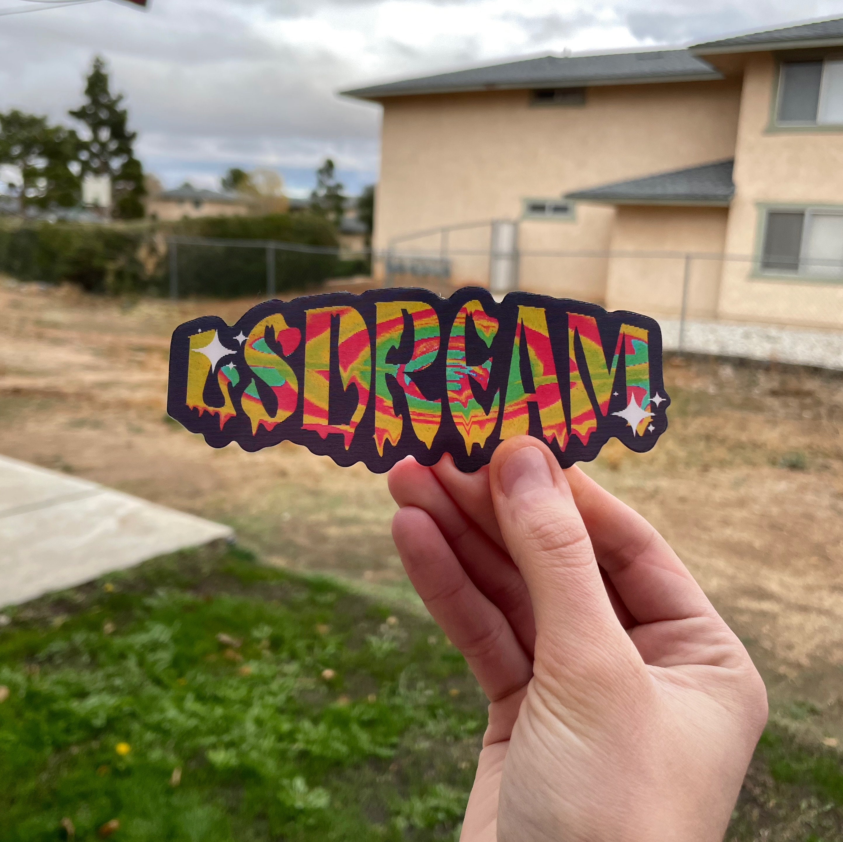 LSDREAM 3D Motion Sticker Decals Edm Laptop Decals Car Decals Car ...