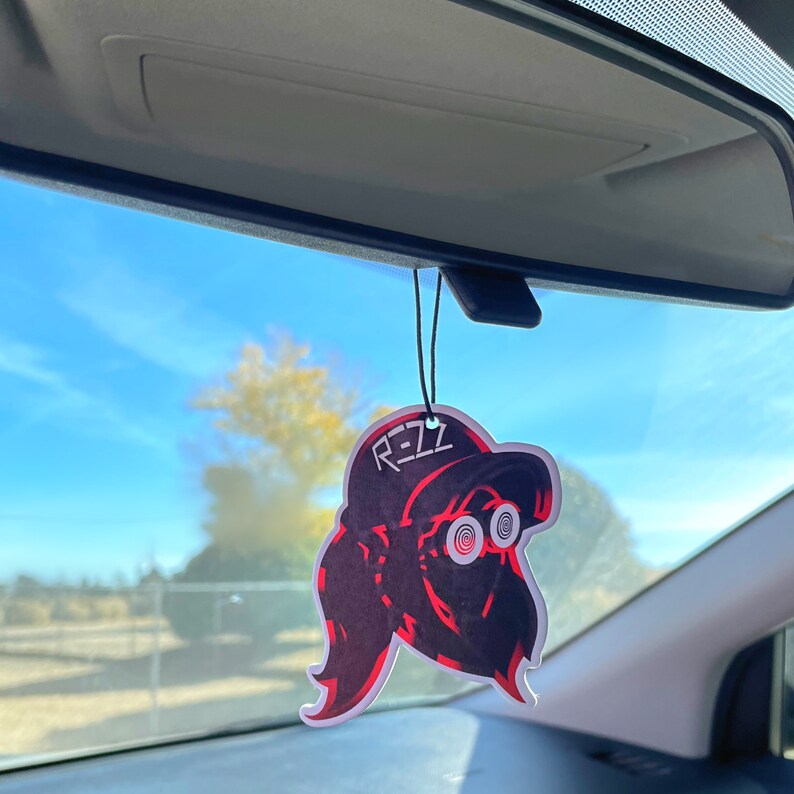 REZZ Tiny Air Freshener Edm Car Freshener Car Decals - Etsy