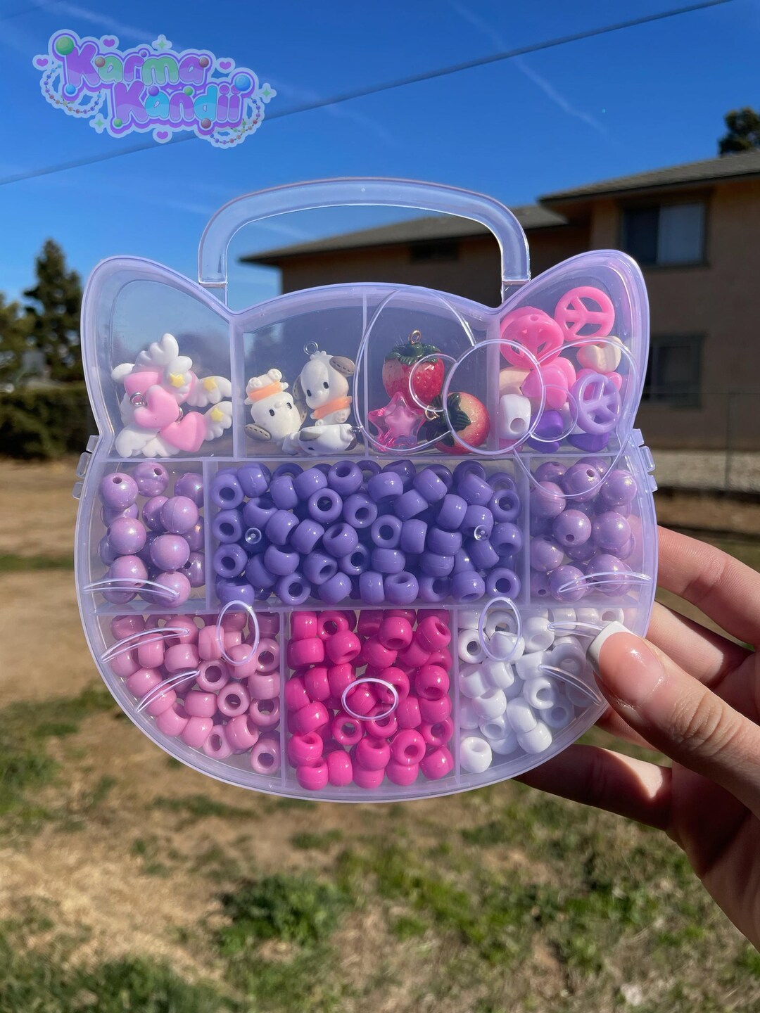 Kawaii Kandi Travel Case kandi Included - Etsy