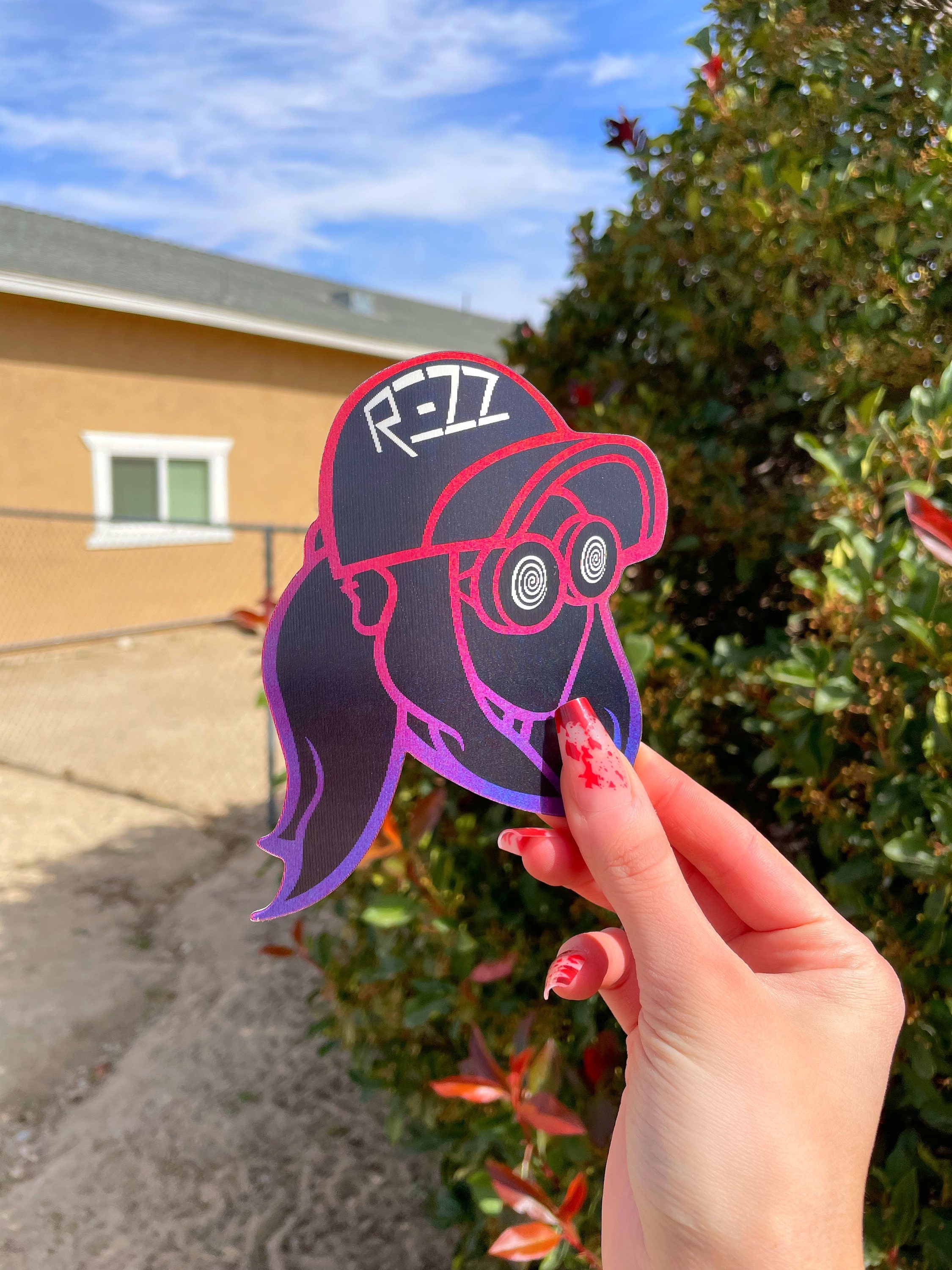 Rezz 3D Motion Sticker Decals Edm Laptop Decals Car - Etsy