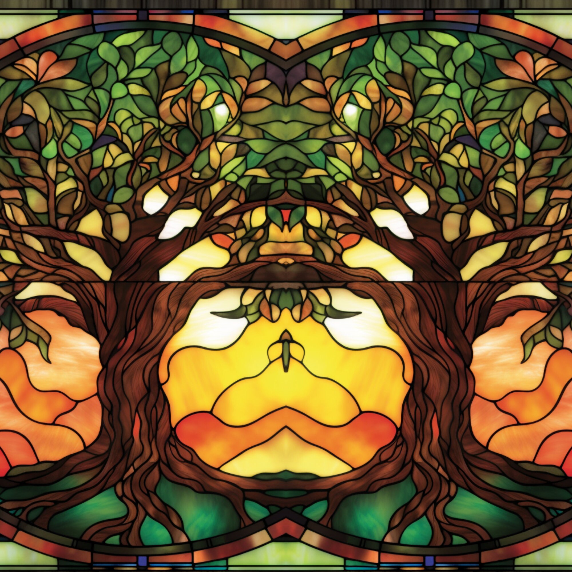 Stained Glass Trees - Etsy