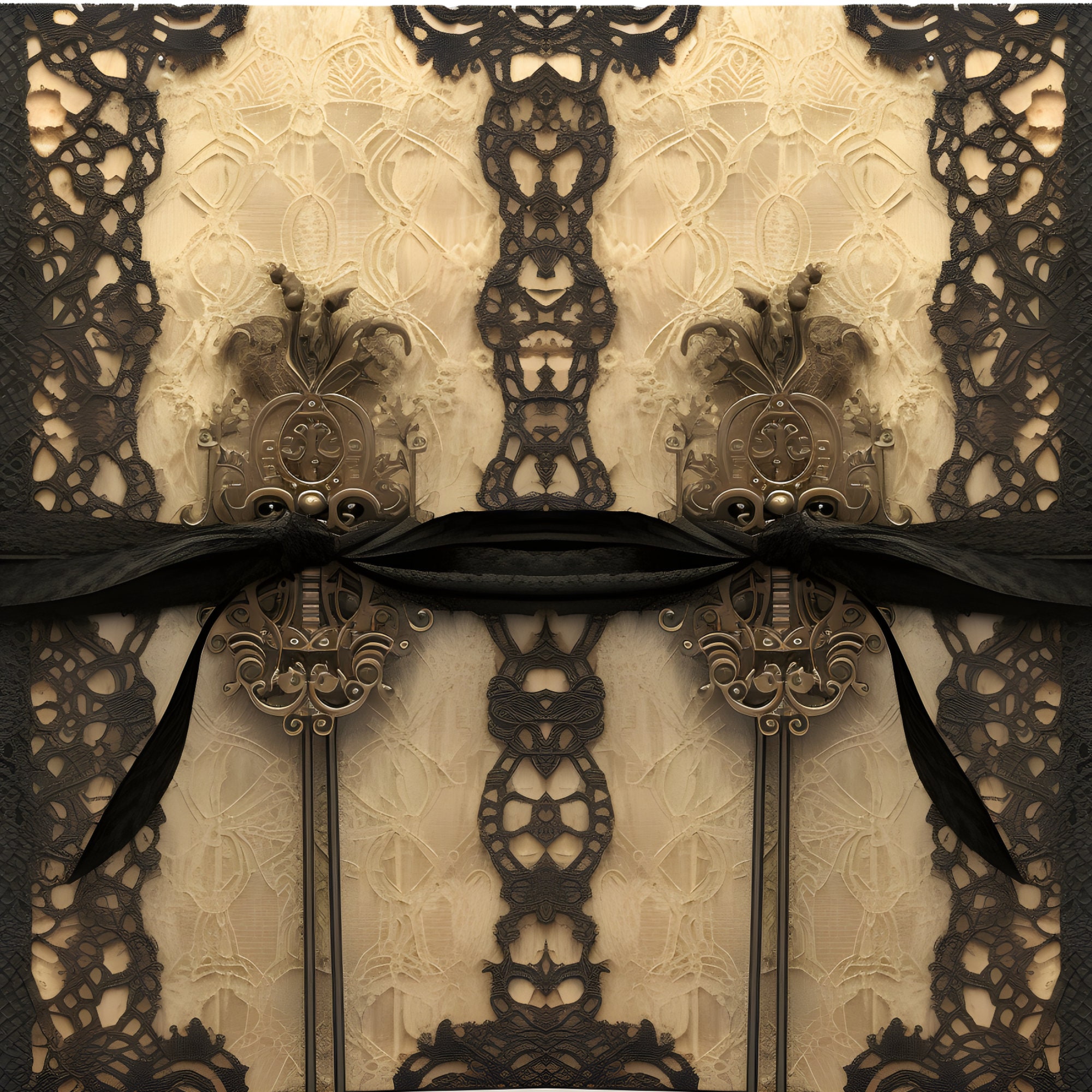 Vintage Lace Digital Scrapbook Paper - Etsy