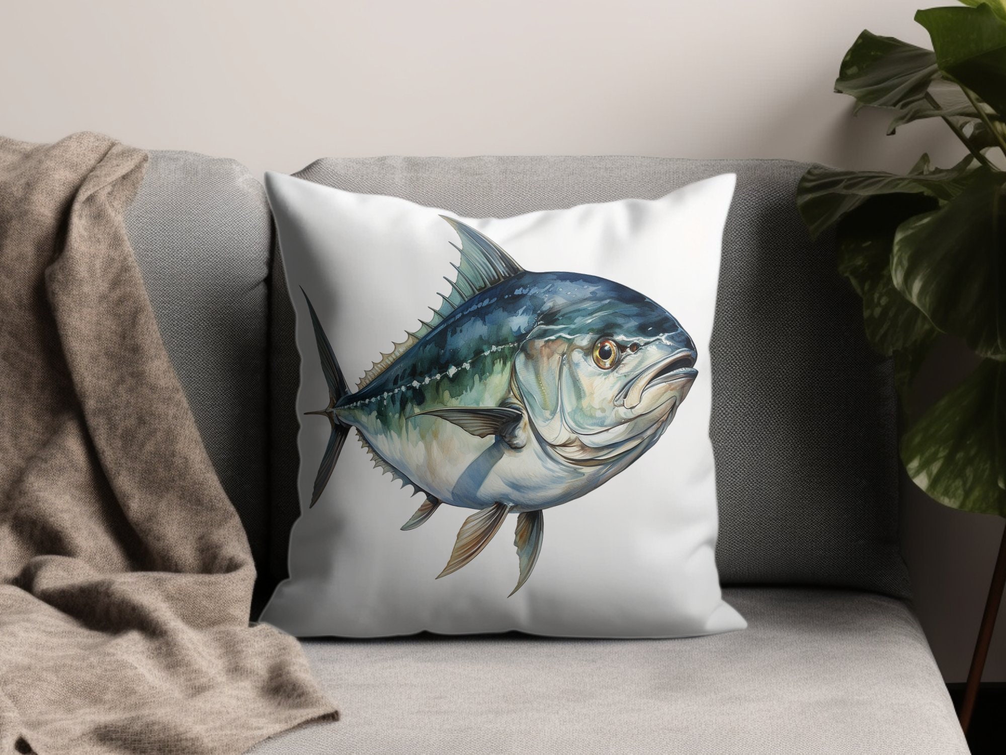 Tuna Fish Clipart Bundle 36 Watercolor Png for Instant - Etsy