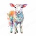 Lamb Clipart Set, 8 Cutest High-resolution Lambs Pngs, Digital Download ...