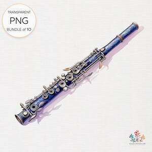 Vintage Musical Instruments Clipart: Classic Retro Instrumental Designs ...