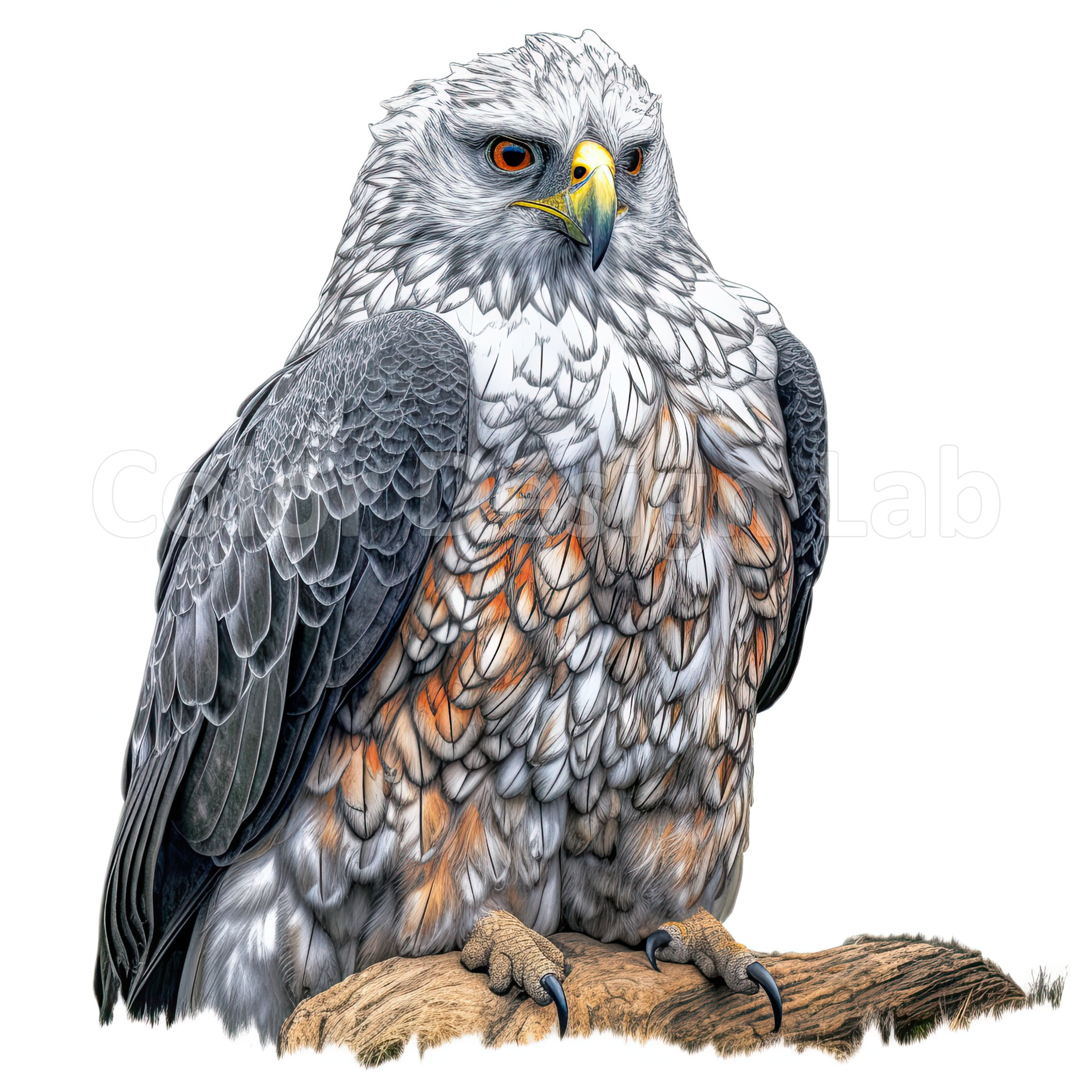 Harpy Eagle Clipart 8-piece Art PNG Set Digital Download - Etsy