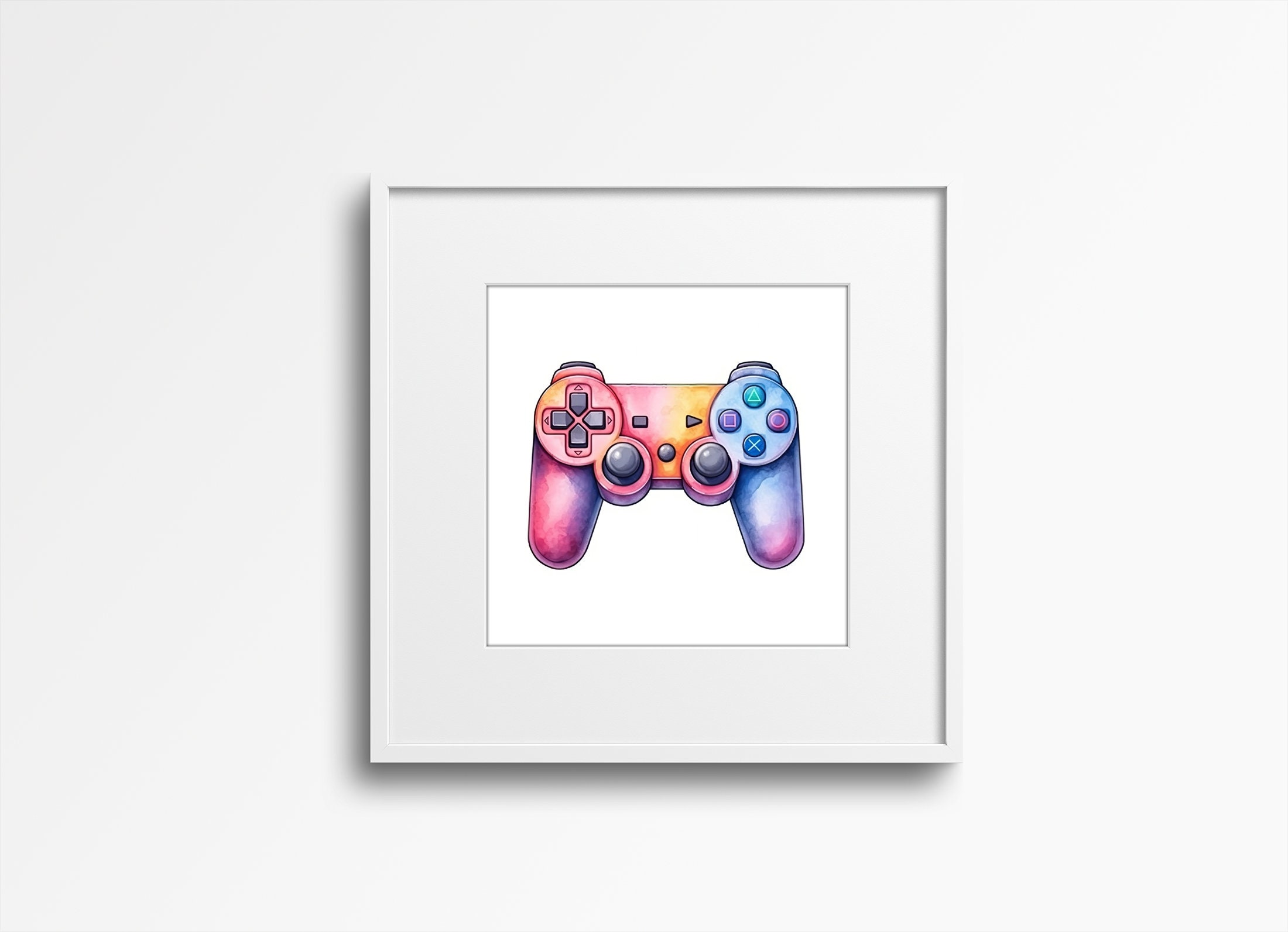 Game Controller Printable Clipart Set of 8 PNG Artwork - Etsy