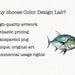 Tuna Fish Clipart Bundle - 36 Watercolor Png for Instant Download With ...