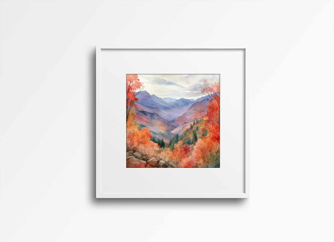 Download Autumn Mountain Vista Clipart Set, 4 High-resolution PNG ...