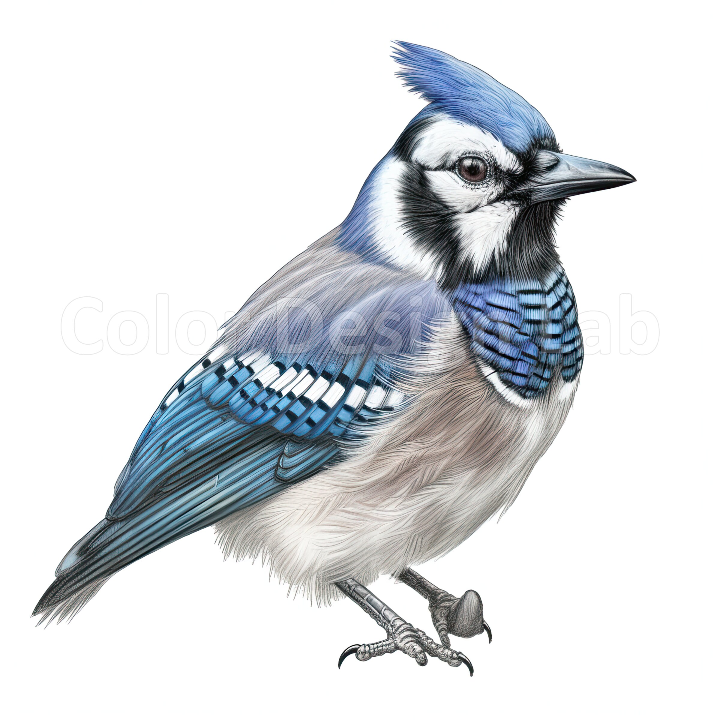Blue Jay Clipart 8 High-res Art Printables Commercial - Etsy