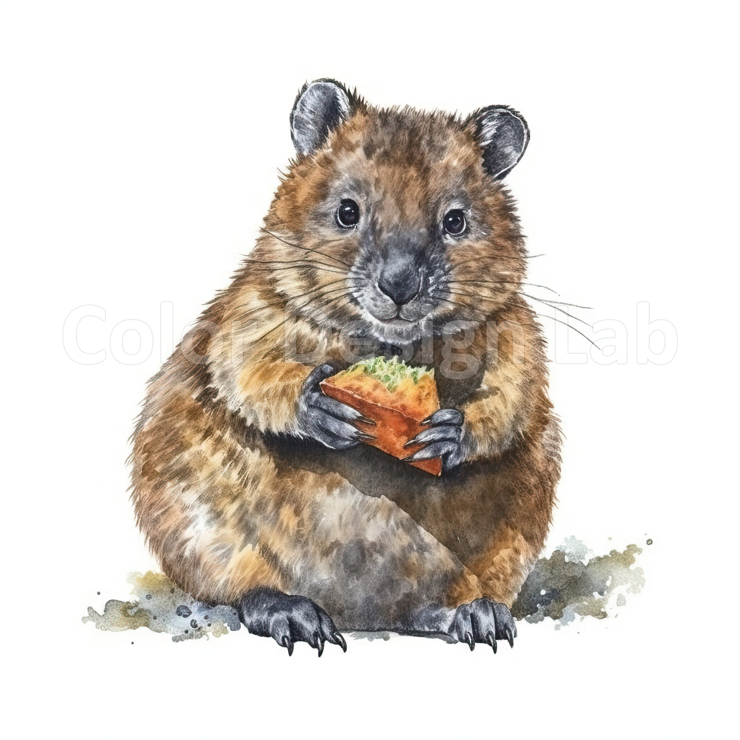 Happy Quokka Clipart Set 8 Printable PNG Files Commercial - Etsy