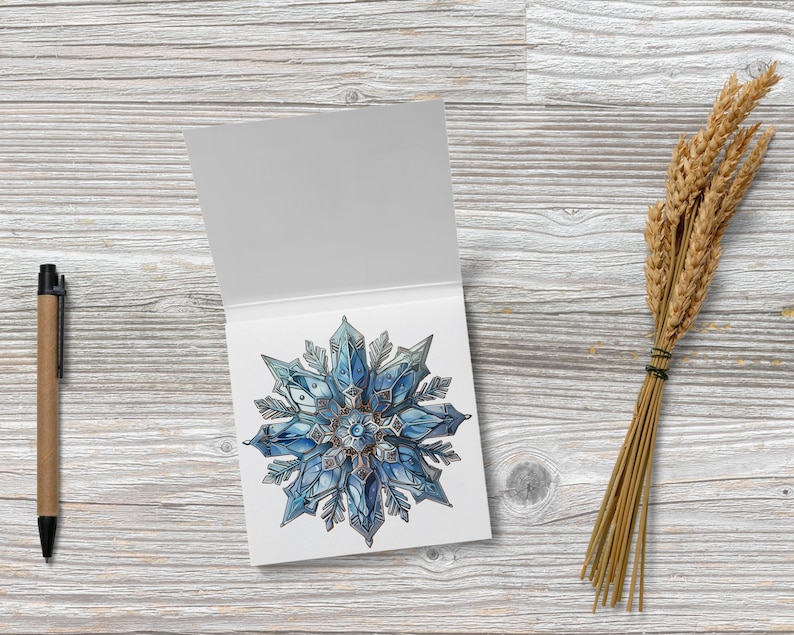 Snowflake Clipart Bundle 36 Transparent Watercolor Png - Etsy