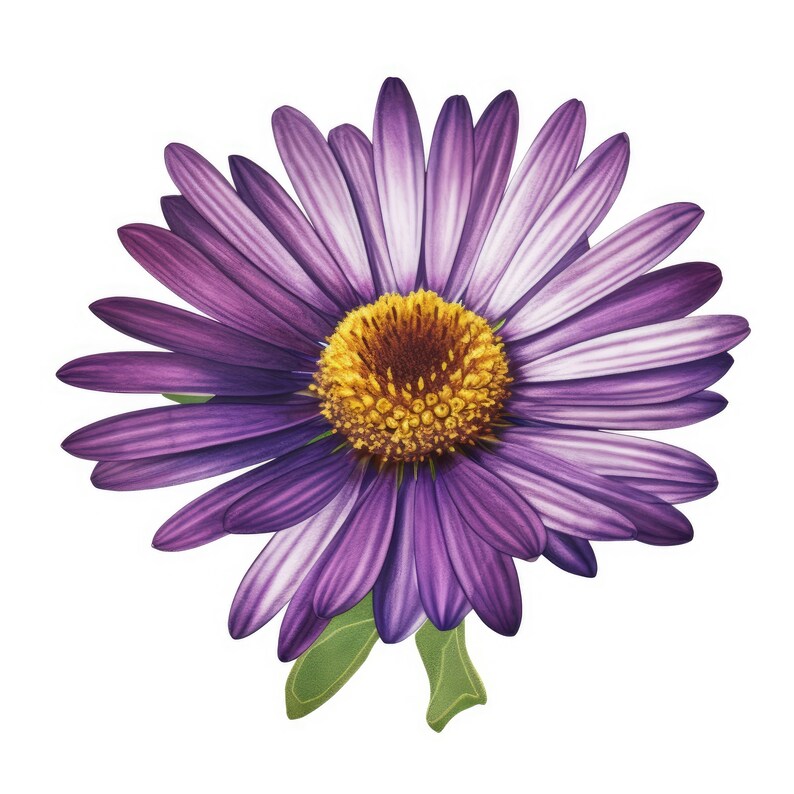 Purple Daisy Clipart 24 High-quality Jpgs Digital Download - Etsy