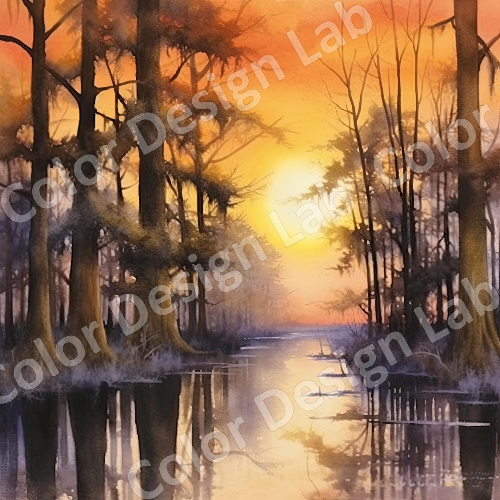 Louisiana's Bayou Country Printable Wall Art Set 8 - Etsy