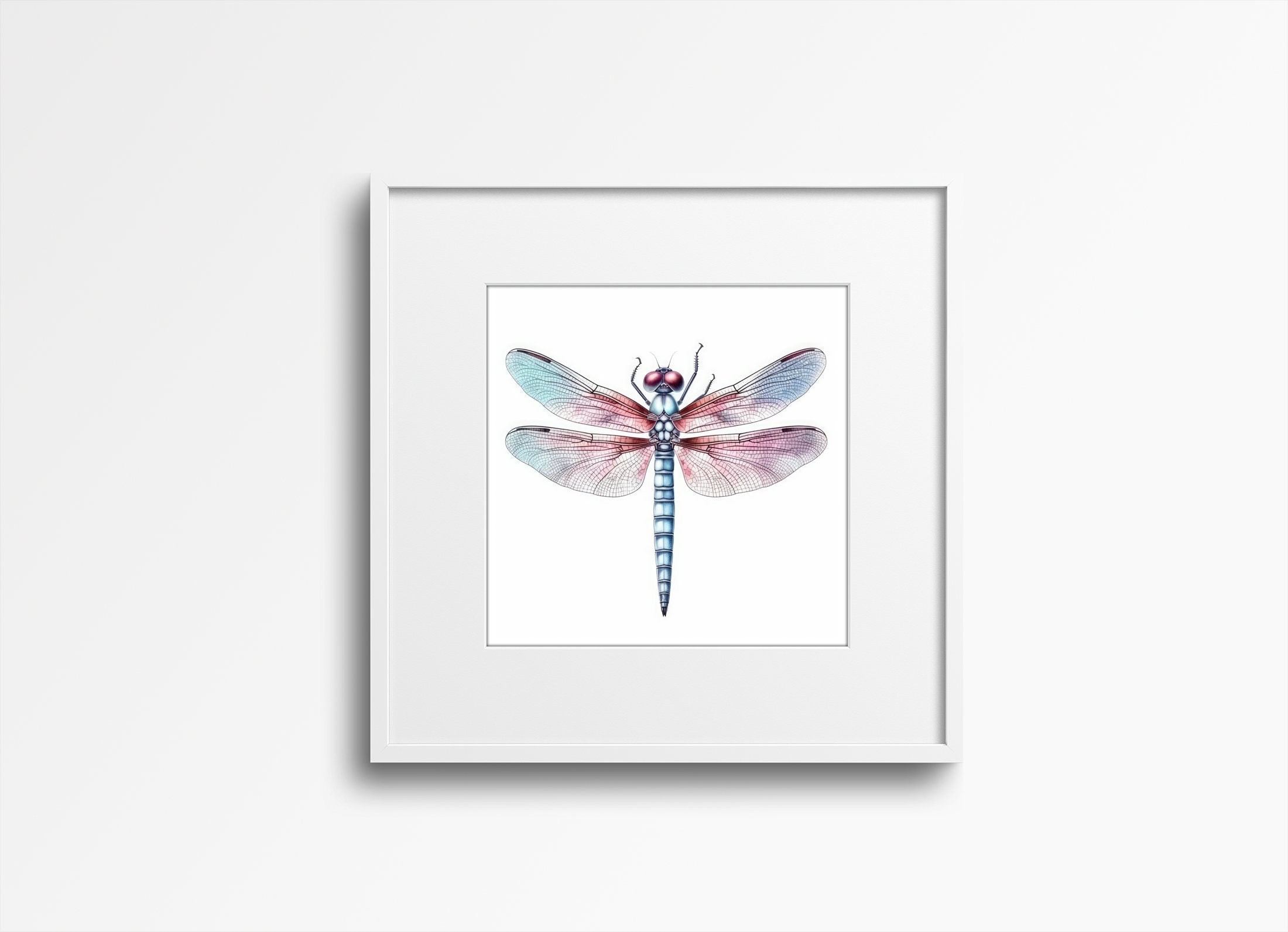 Delicate Dragonfly Printable Clipart Set 8 Pngs Digital - Etsy