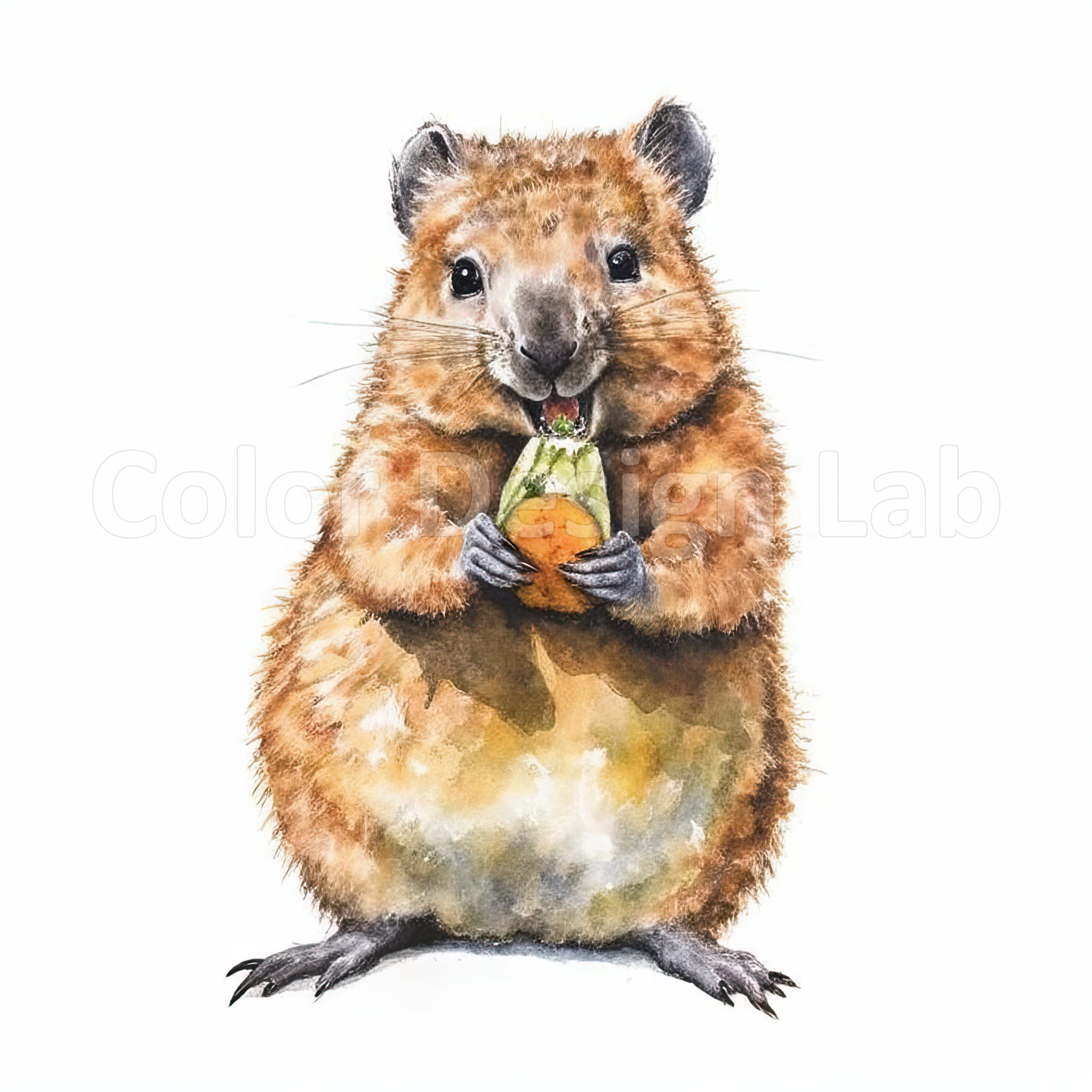 Happy Quokka Clipart Set 8 Printable PNG Files Commercial - Etsy