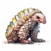 Happy Pangolin Clipart Bundle - Set of 8 Cute Animal PNG, Commercial ...