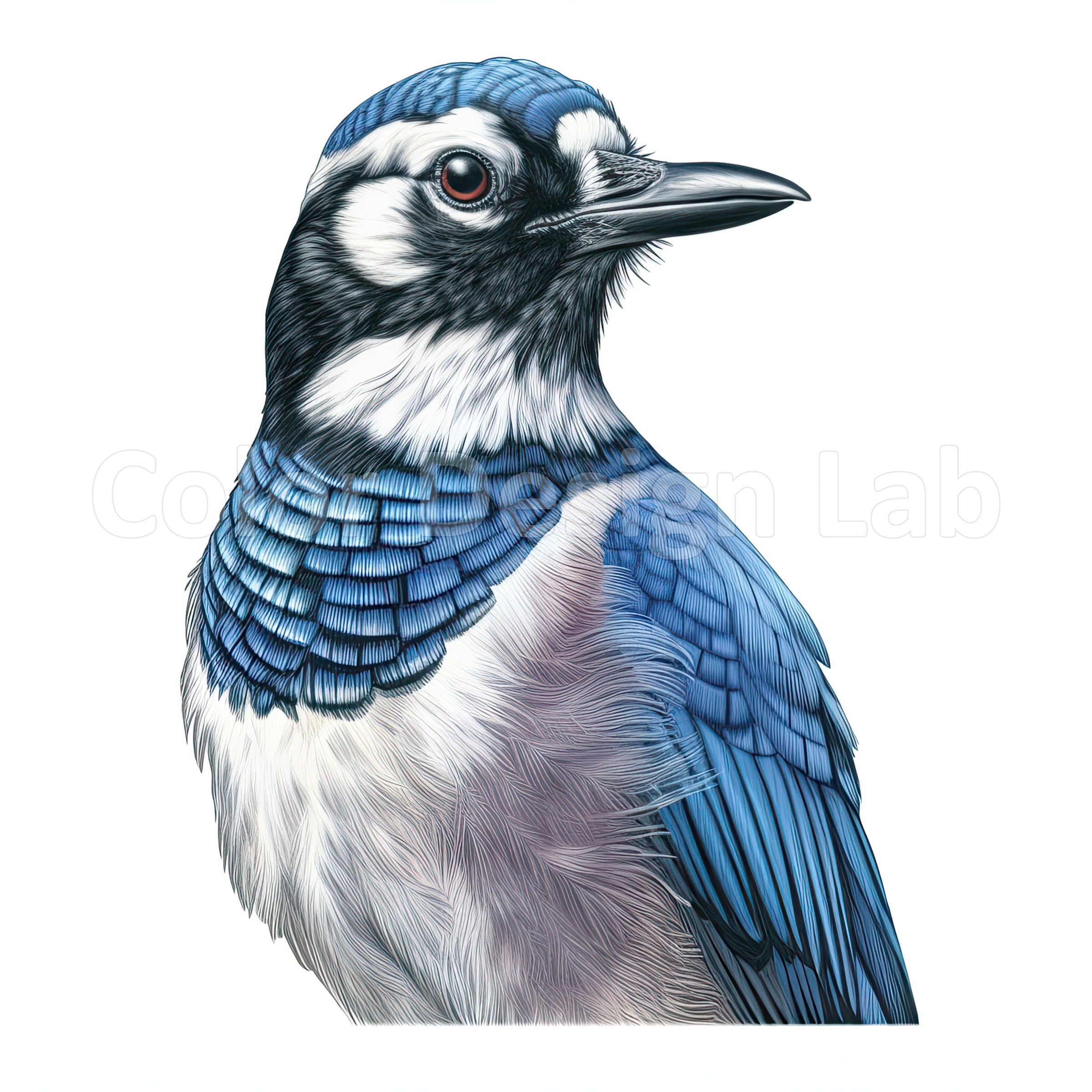 Blue Jay Clipart 8 High-res Art Printables Commercial - Etsy