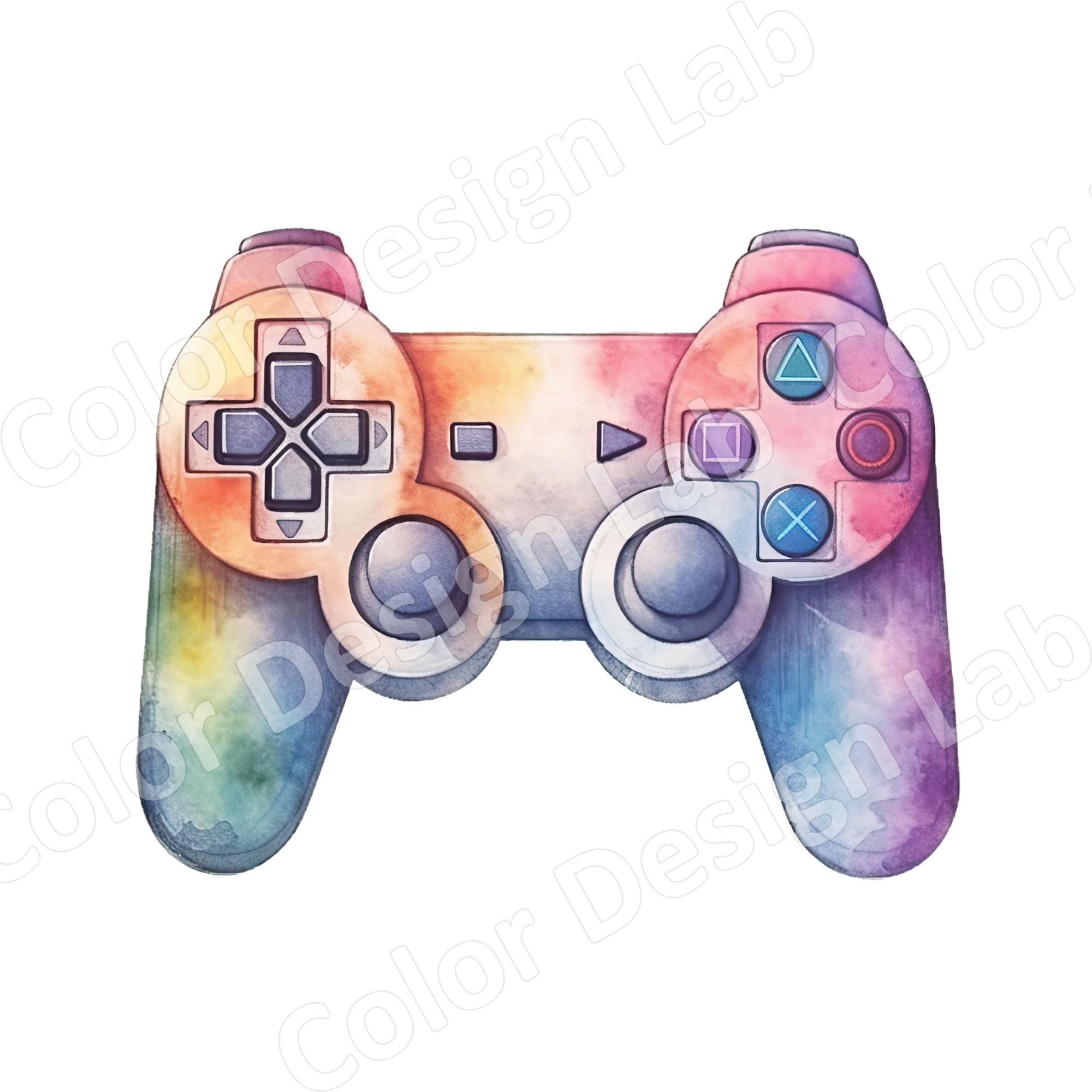 Game Controller Printable Clipart Set of 8 PNG Artwork - Etsy