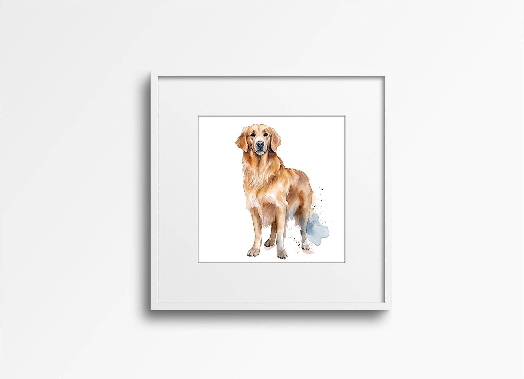 Golden Retriever Clipart Set of 8 Pngs, Digital Download, Commercial ...