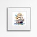 Clipper Ship Digital Download, Set of 4 High-resolution PNG Images ...
