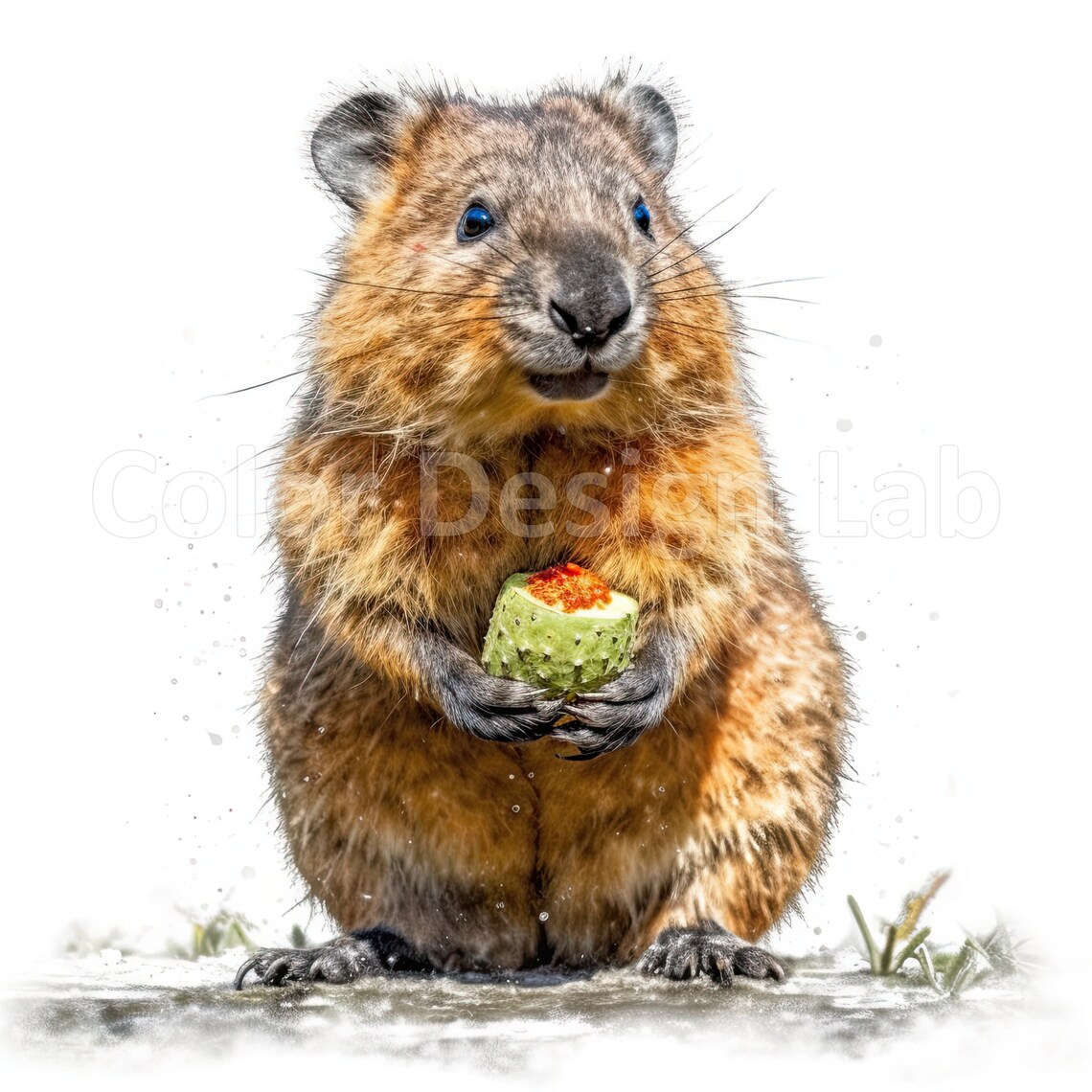 Happy Quokka Clipart Set 8 Printable PNG Files Commercial - Etsy