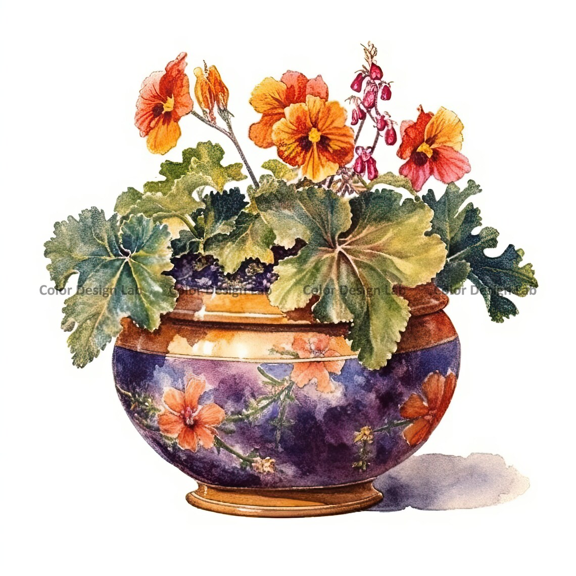 Pot With Flower Clipart Set of 12 High-quality Floral PNG - Etsy