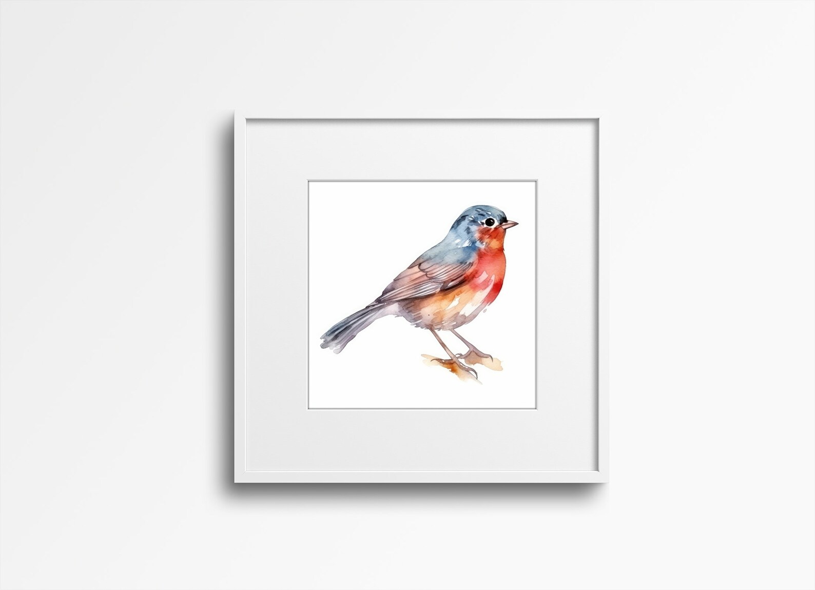 Christmas Robin Printable Clipart Set 8 High-resolution Pngs - Etsy