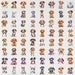 500+ Puppy Clipart Bundle PNG Images, Digital Scrapbooking, Card Making ...
