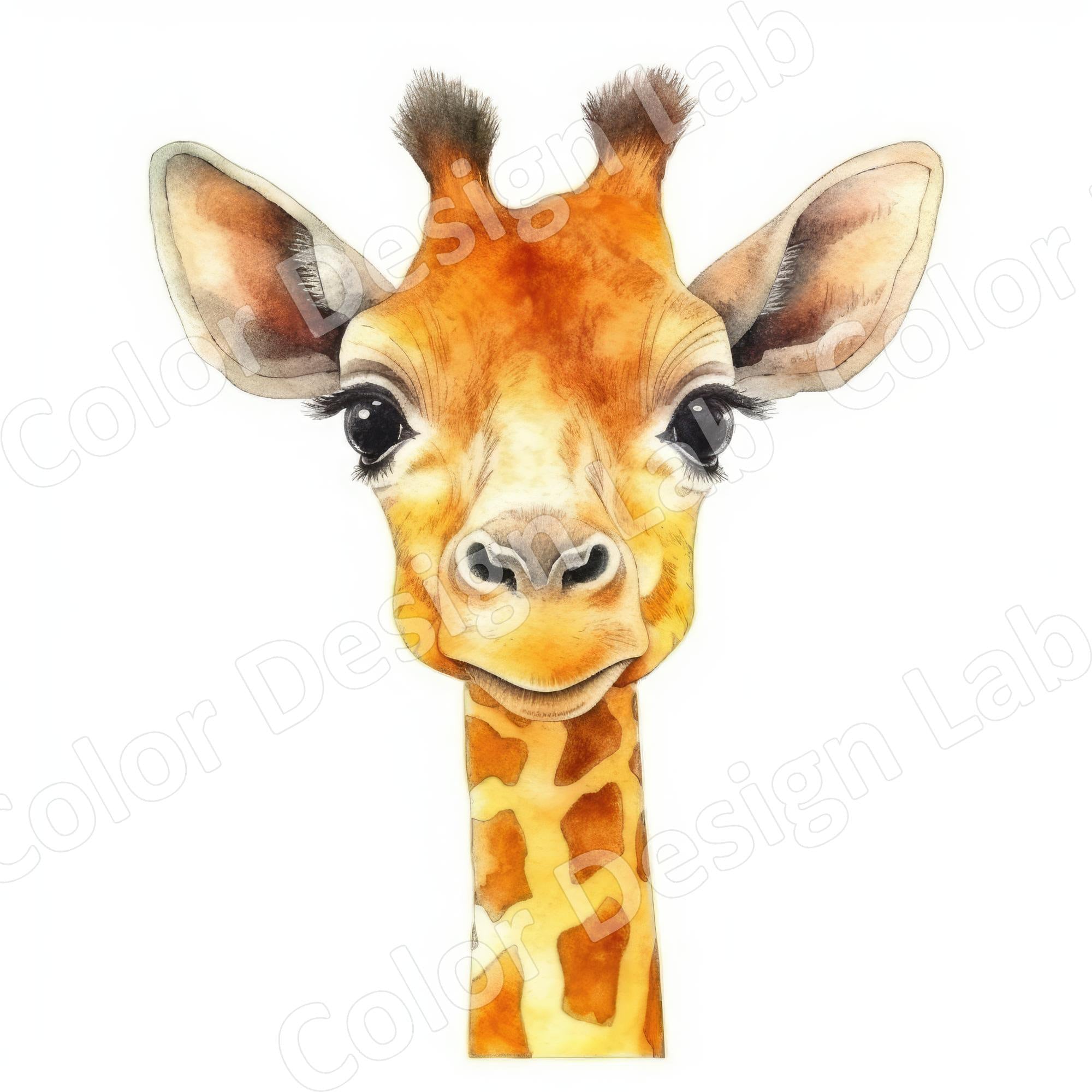 Cute Giraffe Clipart Bundle 8 High-resolution Pngs Digital - Etsy