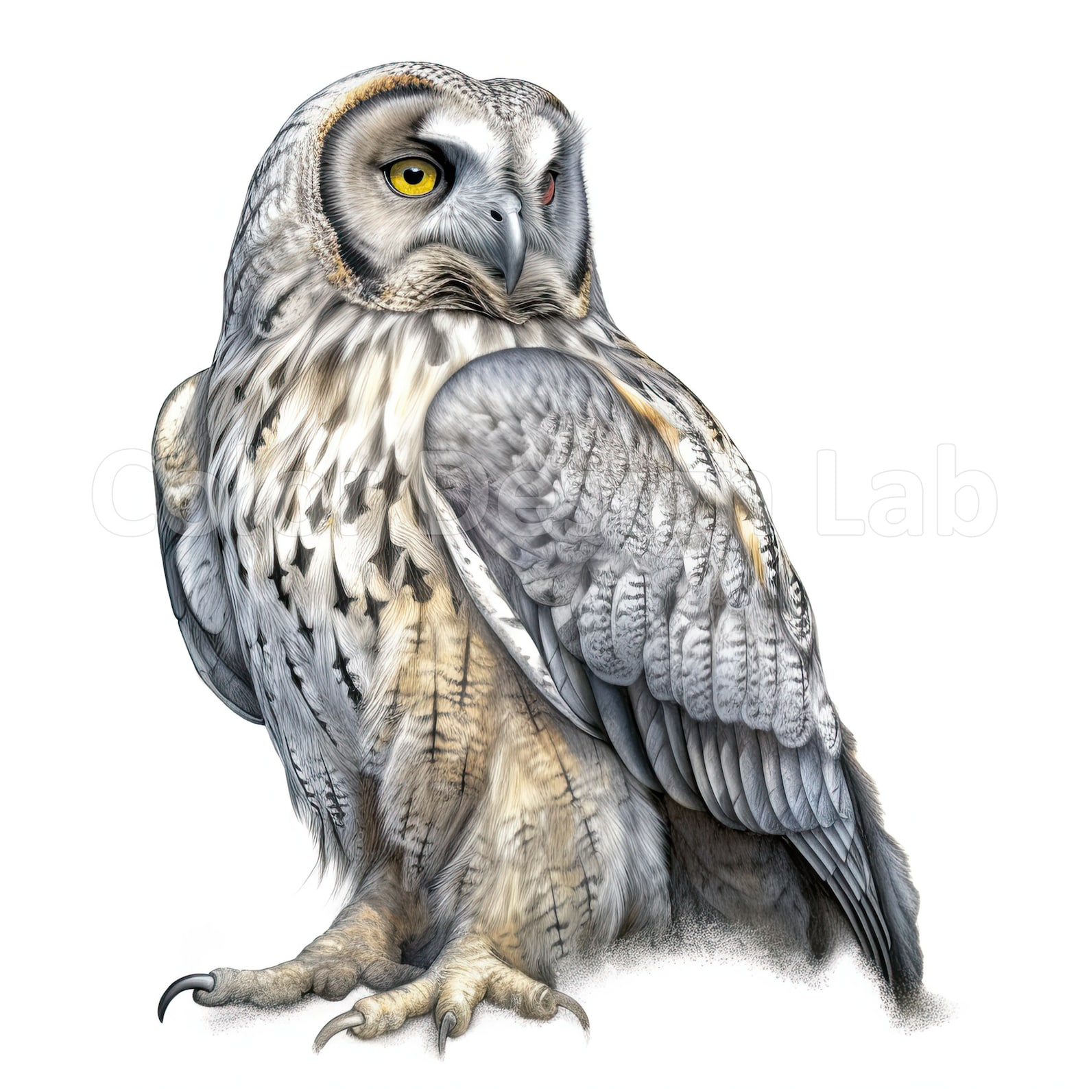 Barred Owl Clipart Set of 8 High-quality Barred Owl Art PNG - Etsy