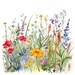 Wildflower Meadow Printable Wall Art Bundle, 8 High-resolution Pngs ...