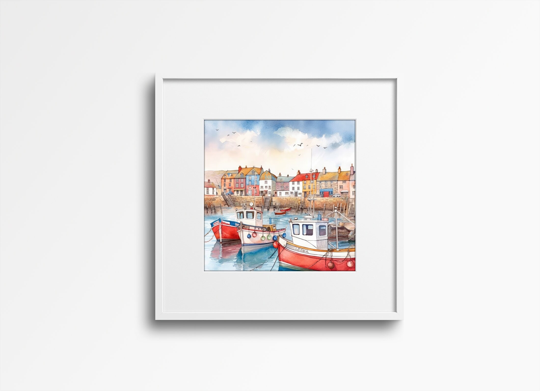 British Harbour Printable Clipart Set - 8 High-resolution PNG Images ...