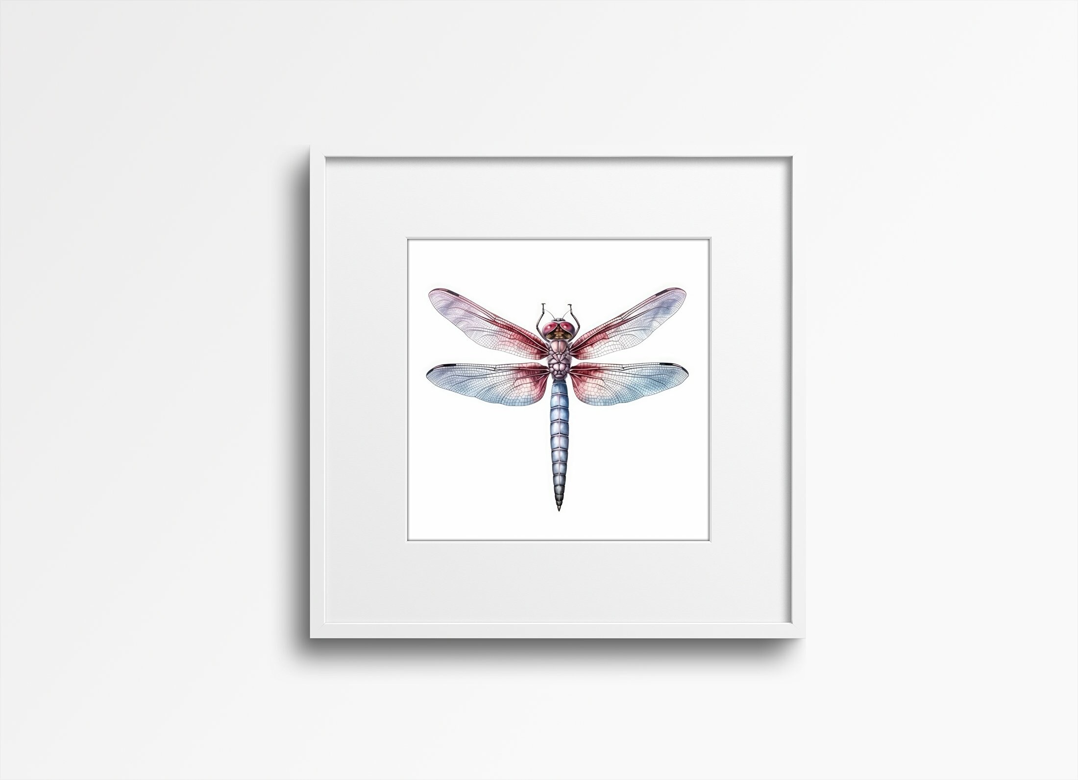 Delicate Dragonfly Printable Clipart Set 8 Pngs Digital - Etsy