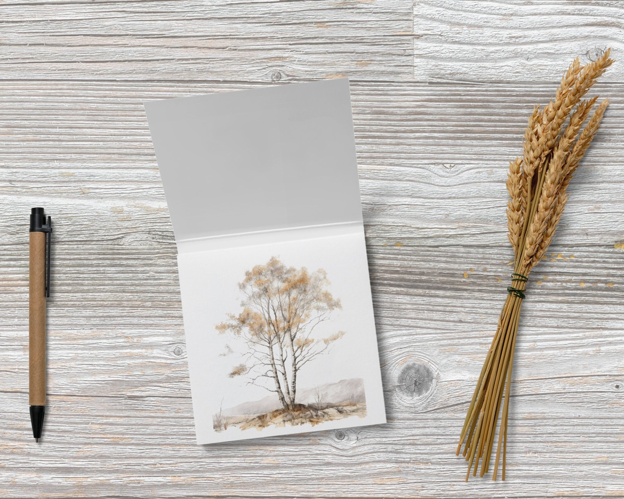 Birch Tree Clipart Watercolor Png Birch Tree Forest Commercial License ...