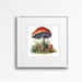 Forest Mushroom Clipart, Set of 8 High-resolution PNG Art Images ...