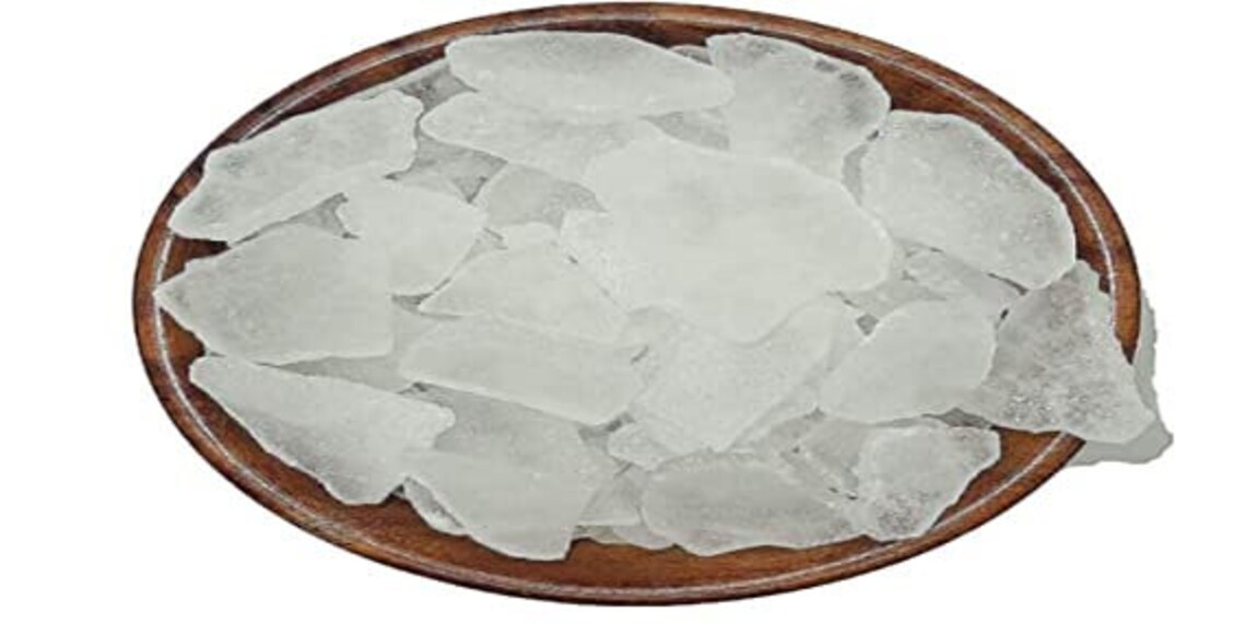 Bhimseni Camphor Green Kapoor Baras Kapur Crystals Karpura Pacha Kapoor for Pooja Aarti ...