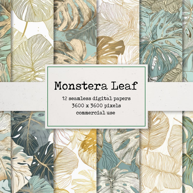 Monstera Party - Etsy