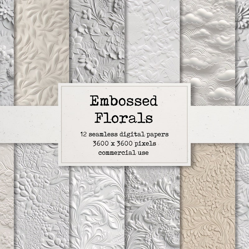 Embossed Beach Art - Etsy