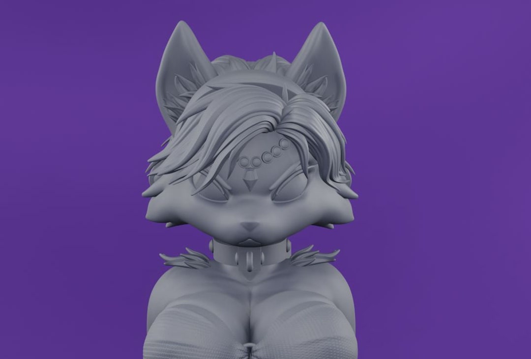 Krystal 3D Printed Resin Statue Fan Art SFW & NSFW - Etsy Australia