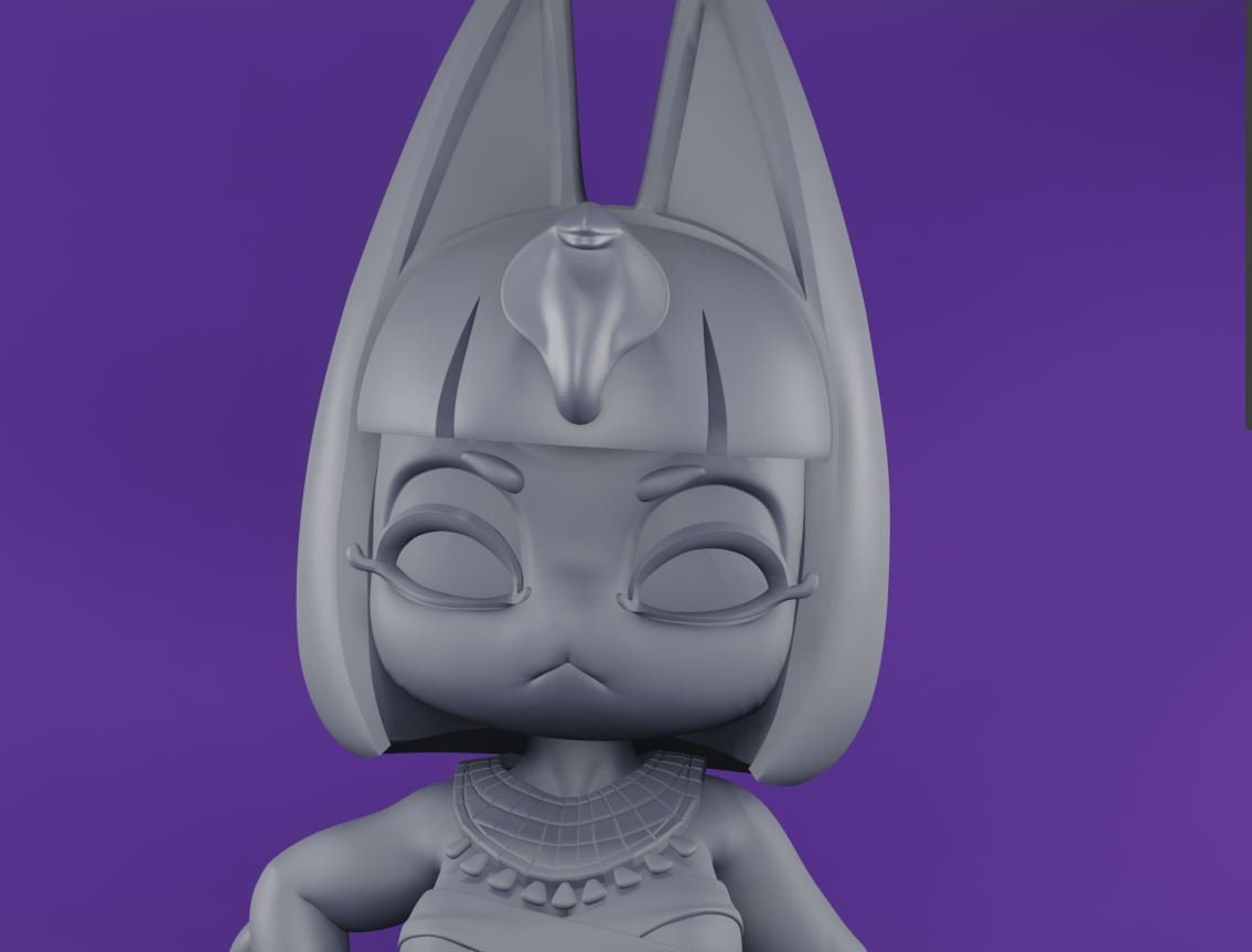 Ankha 3D Printed Resin Statue Fan Art SFW & NSFW - Etsy