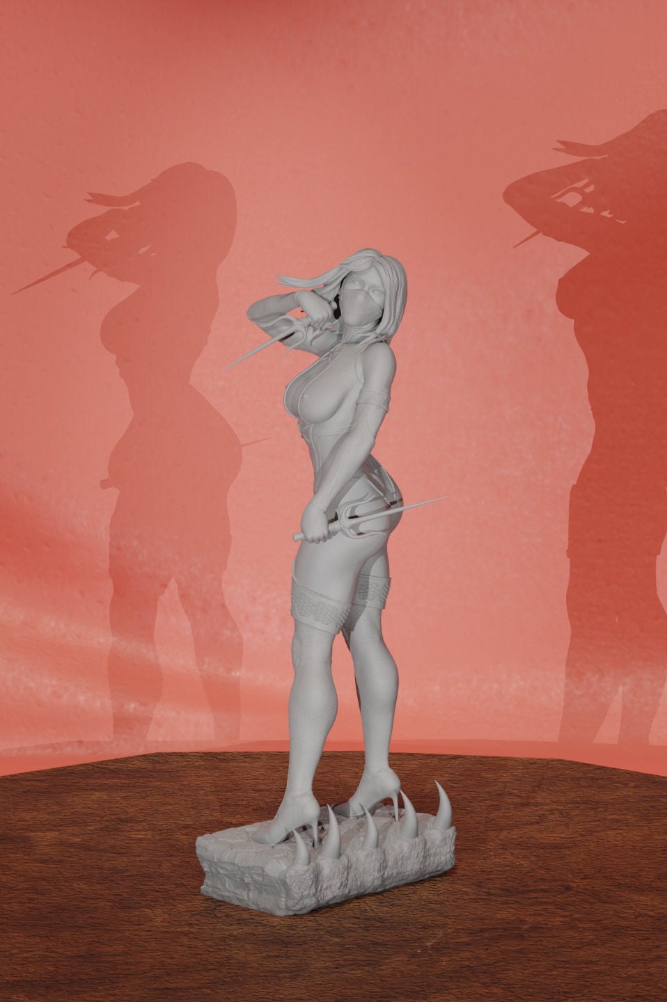 Carnage Queen 3D Printed Resin Statue Fan Art SFW & NSFW - Etsy