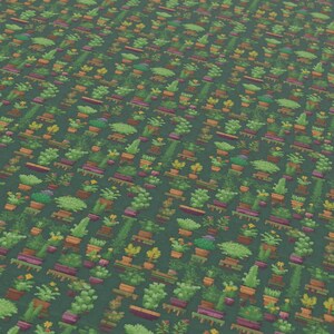 Pixel Art Themed Digital Paper - Seamless Colorful, Printable Patterns ...