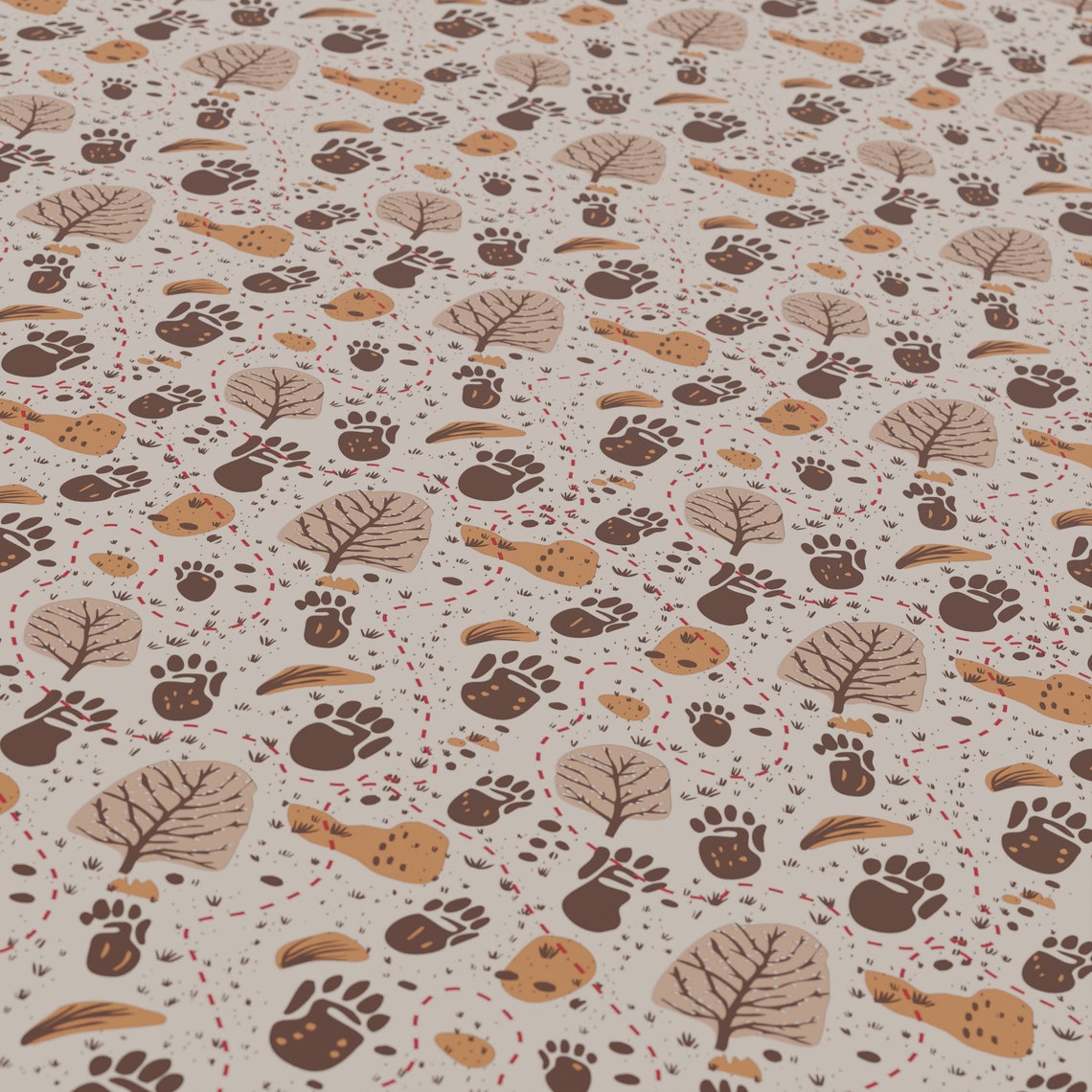 Cryptid Themed Digital Paper Seamless Mysterious Monster Patterns - Etsy